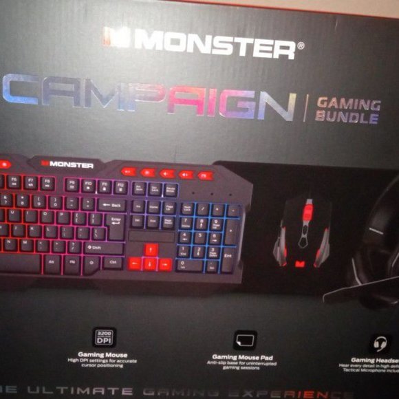 Video Games & Consoles | Monster Campaign Gaming Bundle | Poshmark